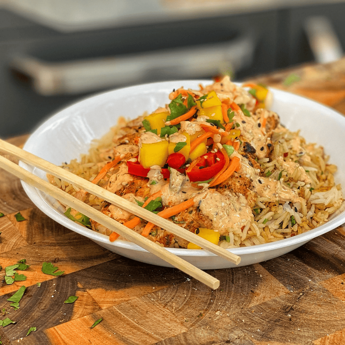 Mango Mojo Chicken Bowl – Blackstone Products