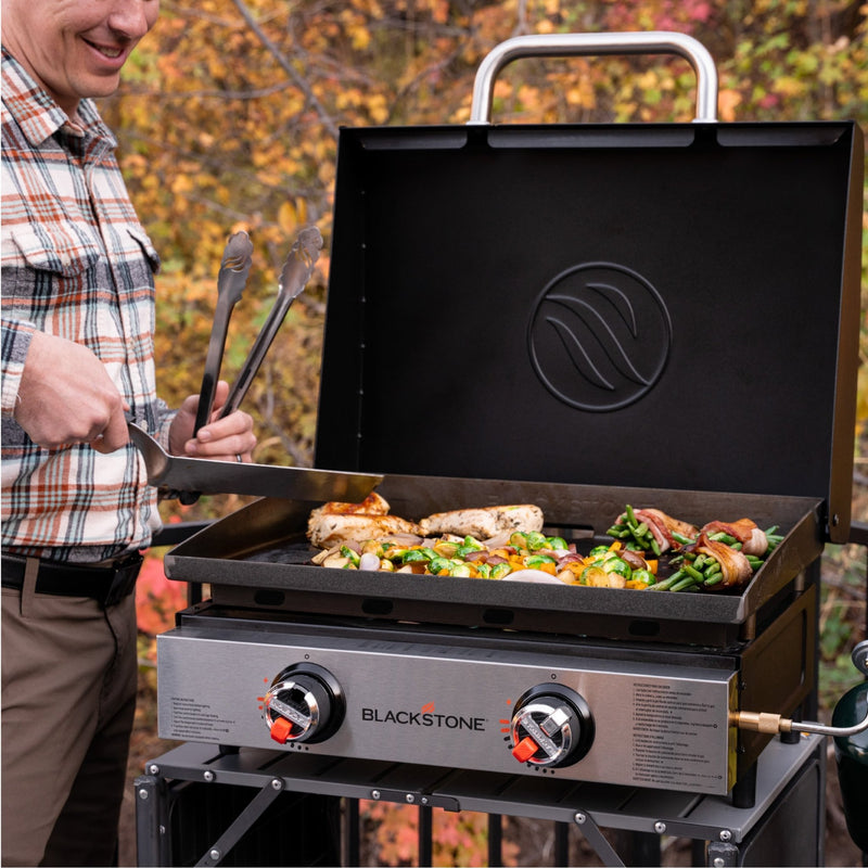 22" Tabletop Griddle with Hood – Blackstone Products