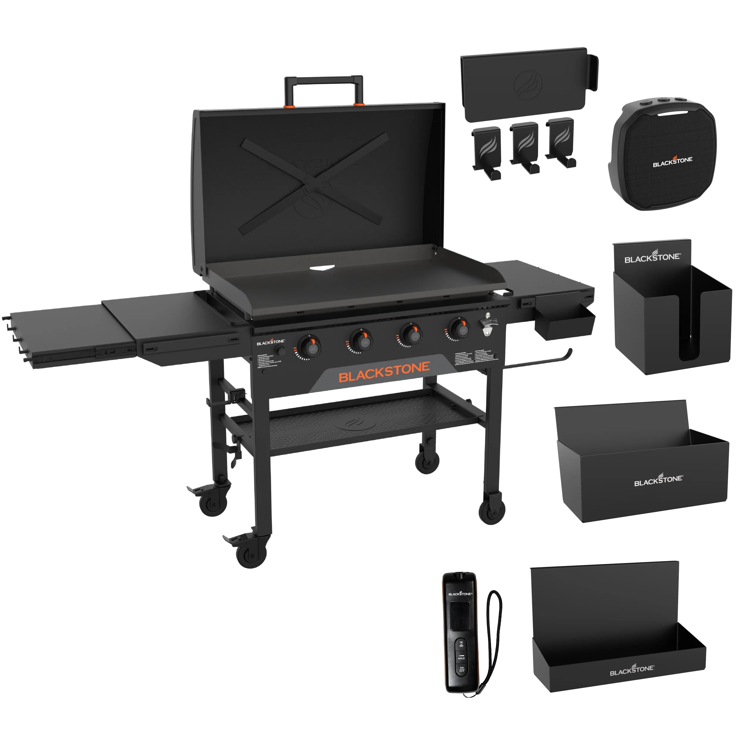 36” Omnivore Griddle with Hood + FREE BAR Kit – Blackstone Products