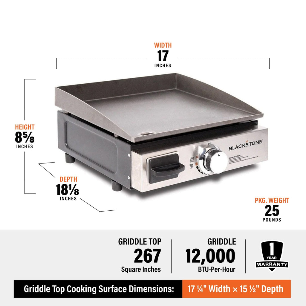 Blackstone 17 Table Top Griddle | Table Top Griddle – Blackstone Products