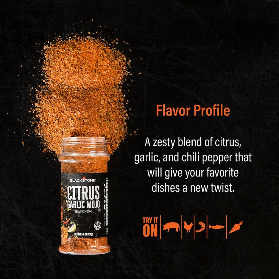 Citrus Garlic Mojo Seasoning – Blackstone Products