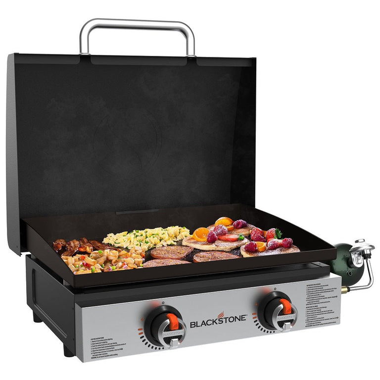 Original 22in Stainless Front Panel Tabletop Griddle – Blackstone Products